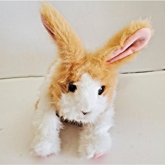 Hasbro | Toys | Furreal Friends Hasbro Hop N Cuddle Brown Bunny Rabbit ...